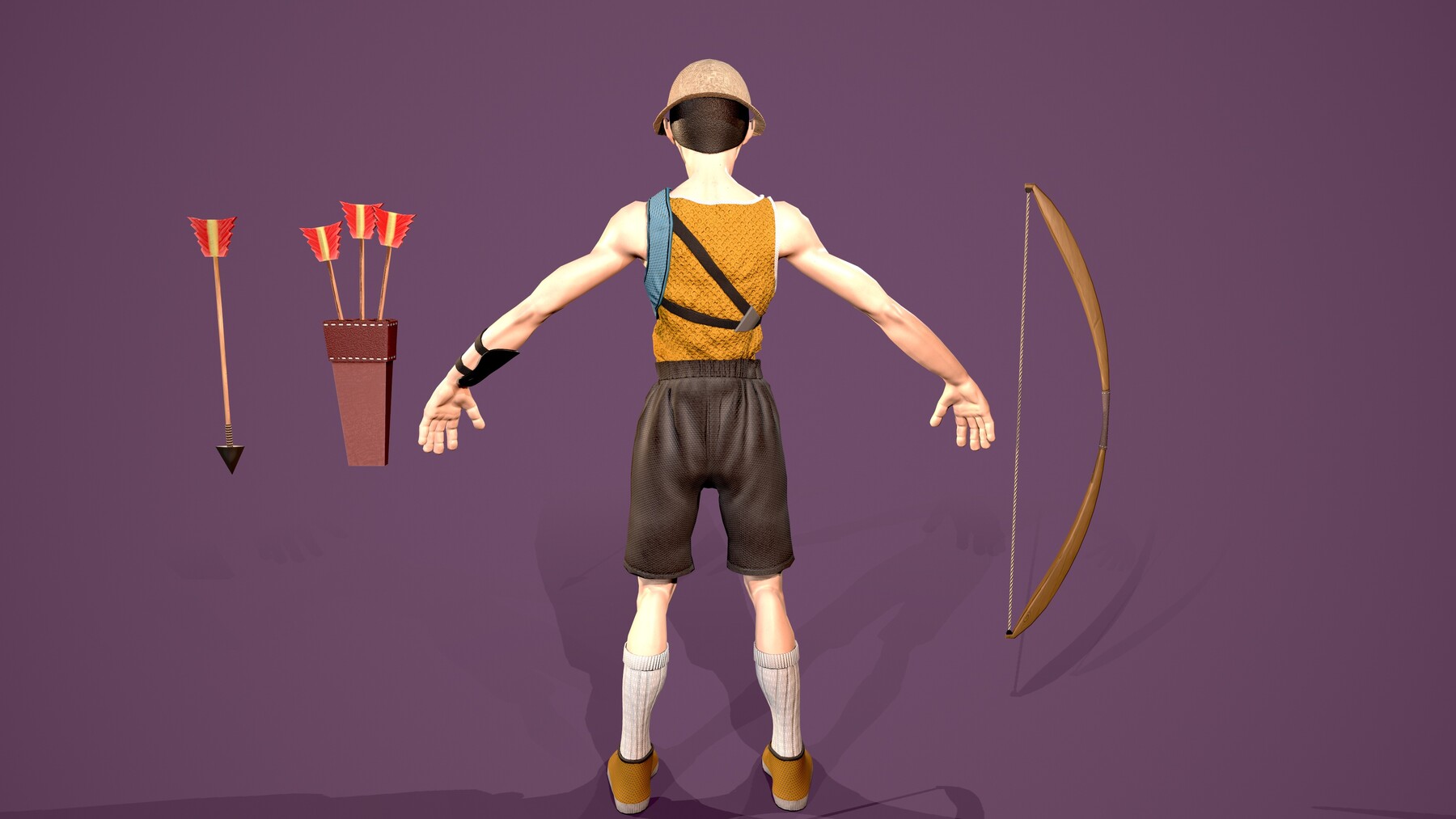 ArtStation - Archer | Game Assets