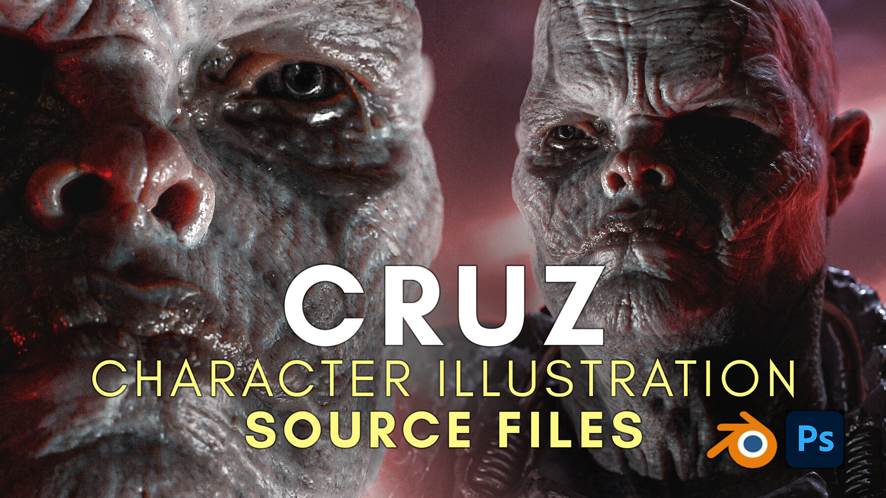 ArtStation - Cruz - Character Illustration Source Files | Resources