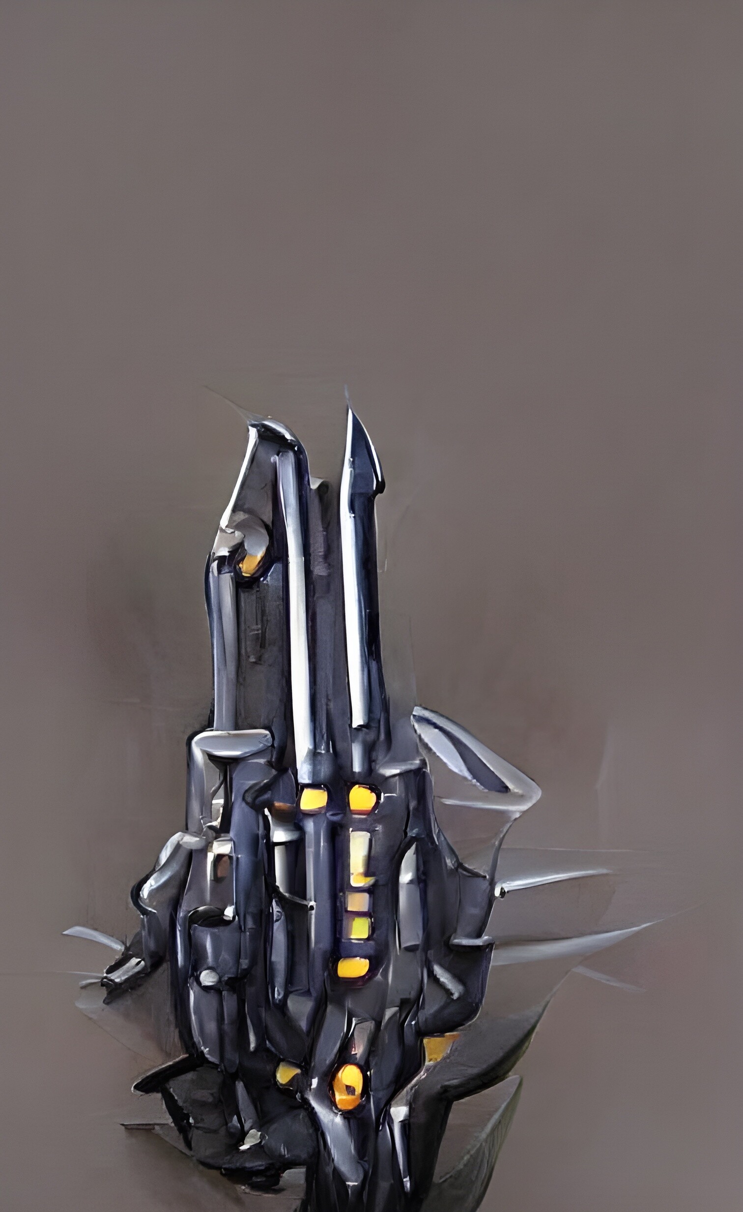 ArtStation - 350 weapon Shape stylized for matte painting of nft maker ...