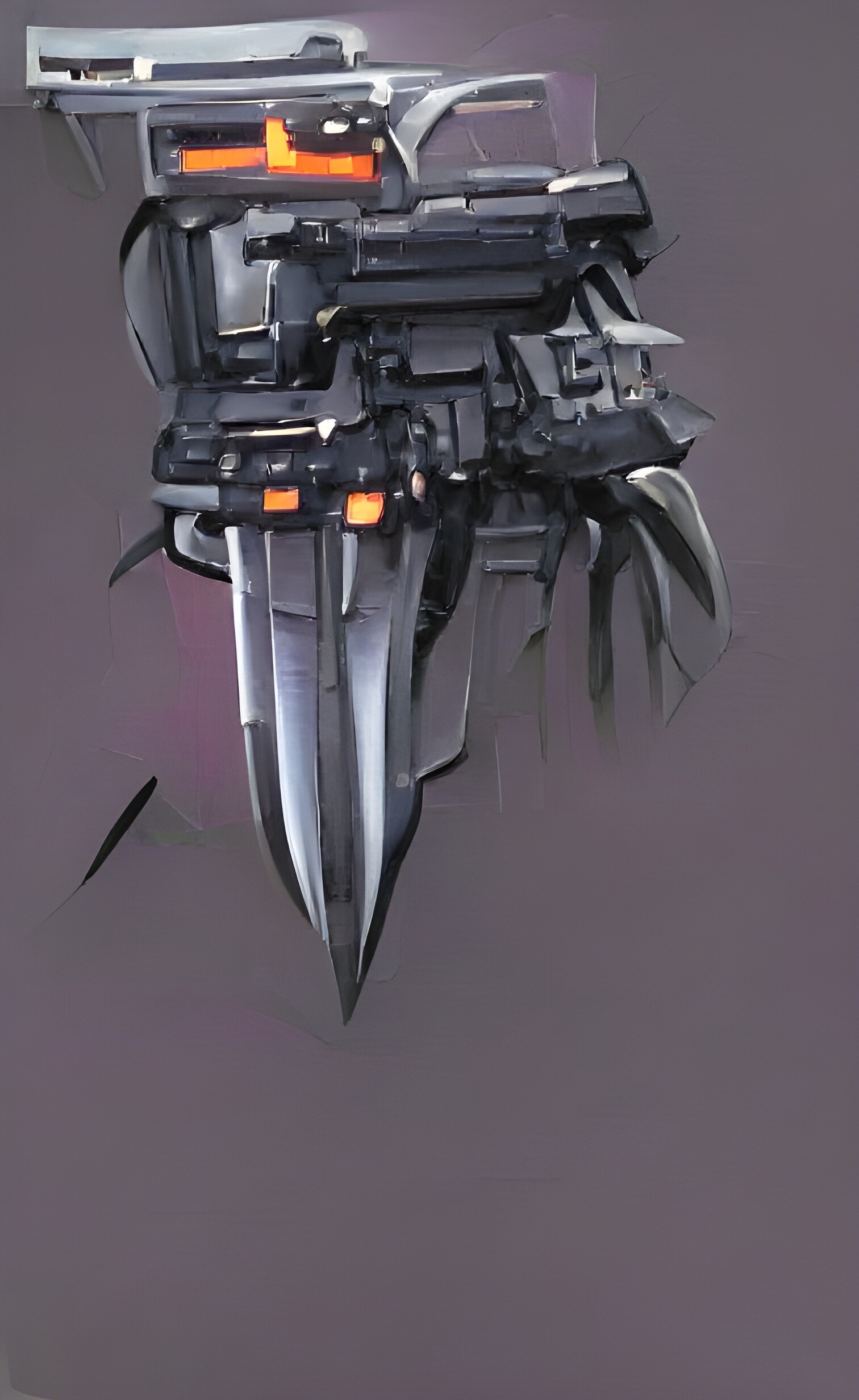 ArtStation - 350 weapon Shape stylized for matte painting of nft maker ...