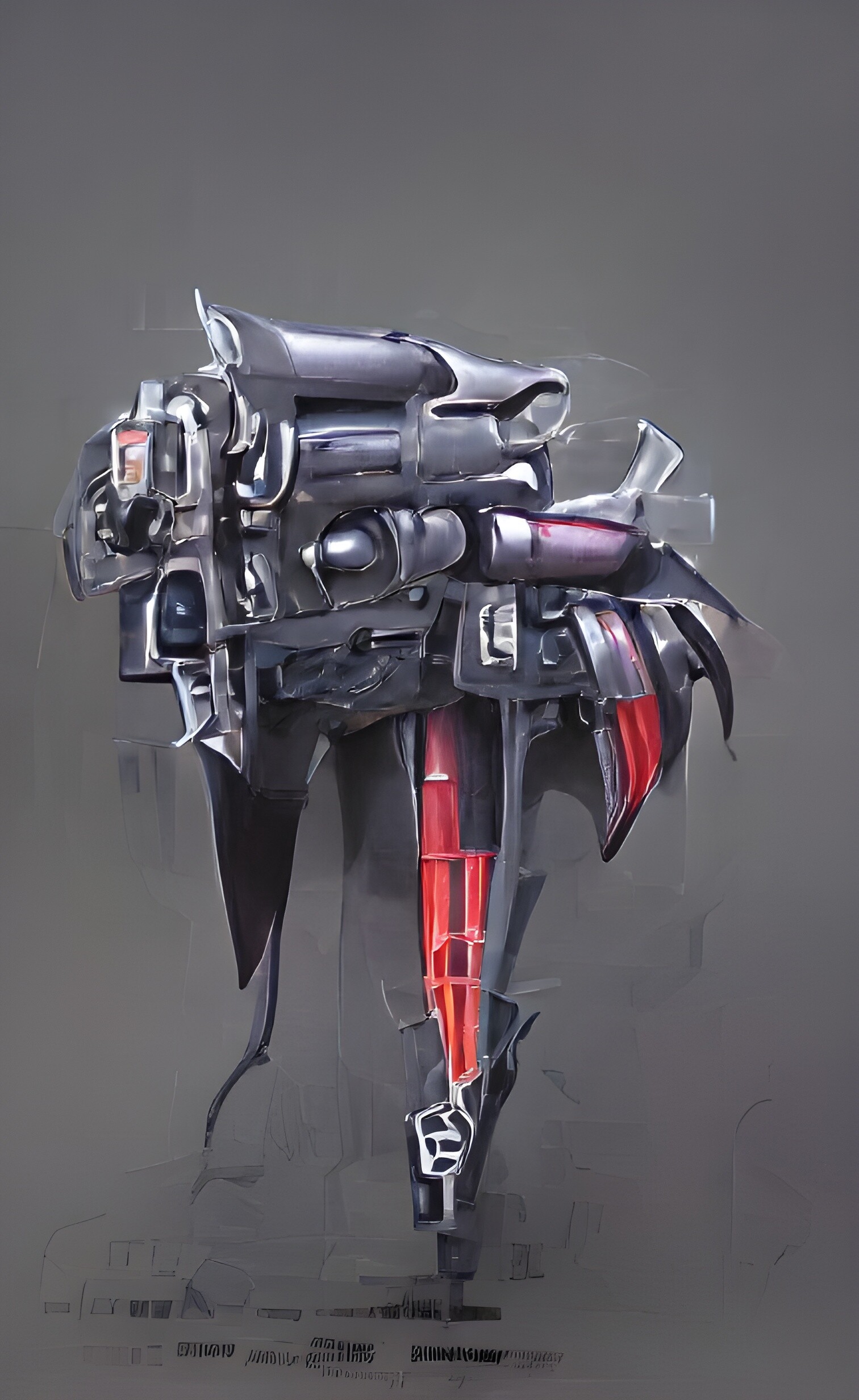 ArtStation - 350 weapon Shape stylized for matte painting of nft maker ...