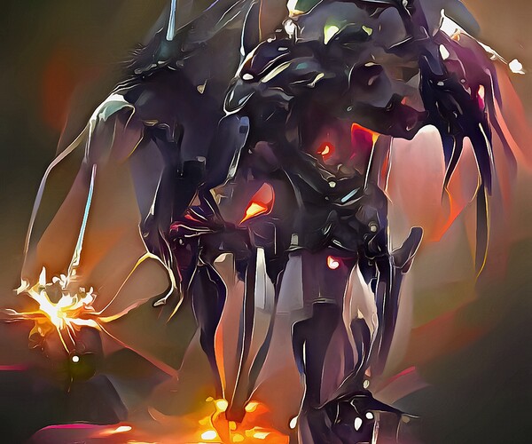 ArtStation - Titan Mecha Shape 200 jpg pack | Artworks