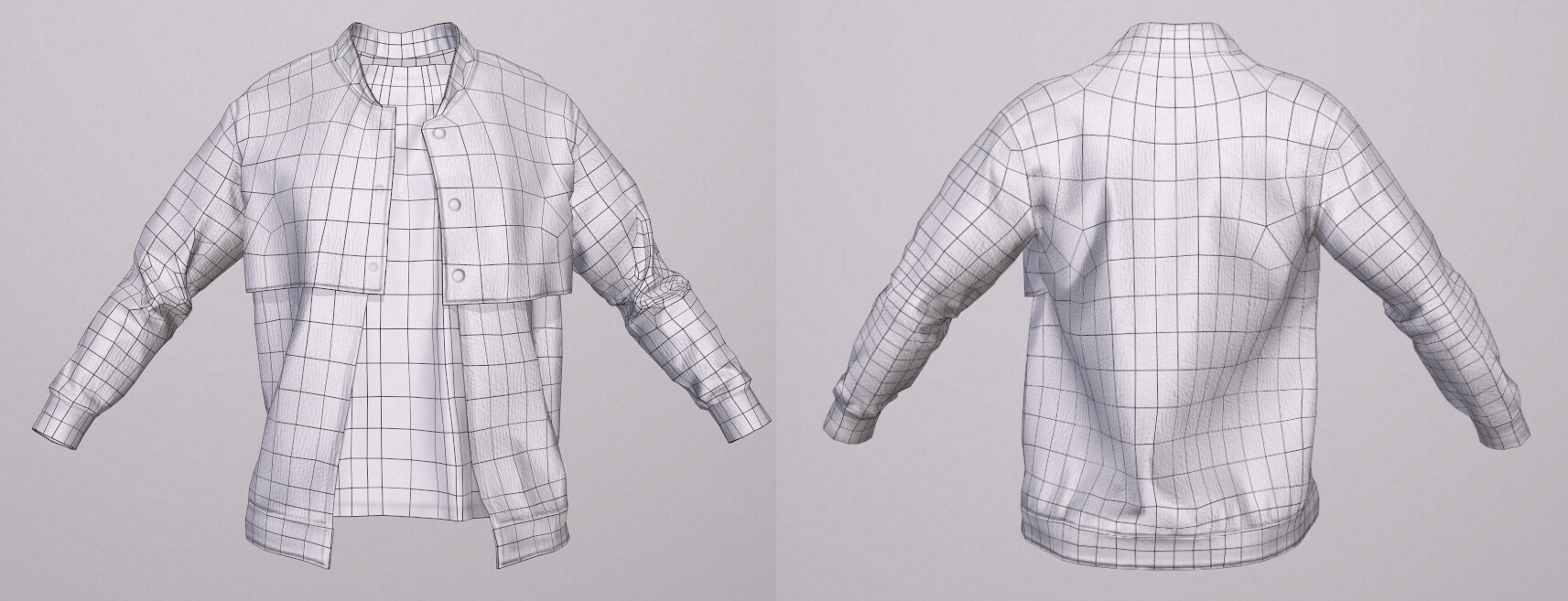 ArtStation - Bomber Jacket (ZPRJ + ZTL + FBX) + pack of 5 textures ...