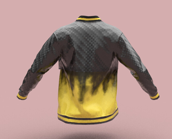ArtStation - Bomber Jacket (ZPRJ + ZTL + FBX) + pack of 5 textures ...