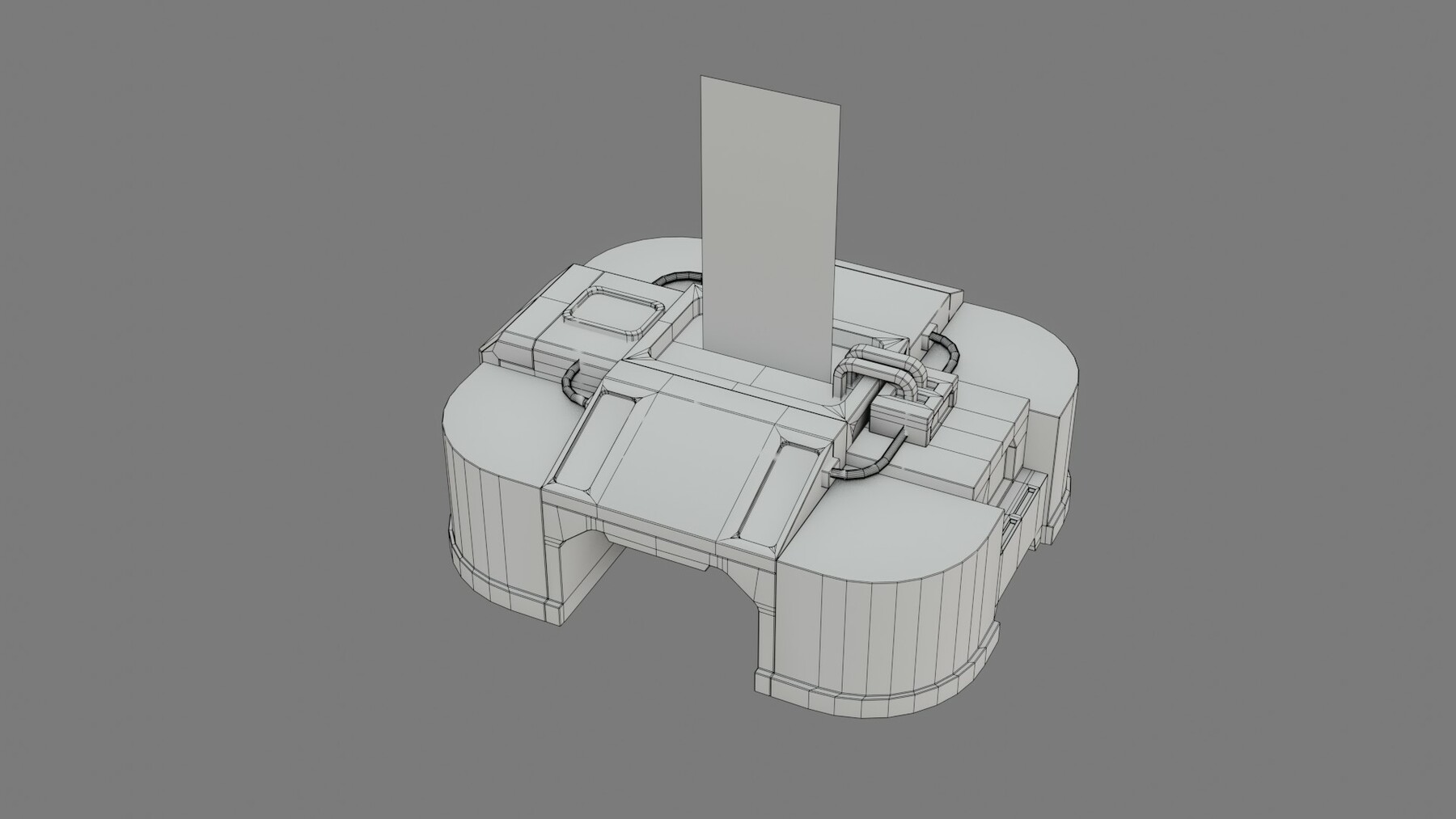 ArtStation - Sci-Fi Control Panel - Low Poly - Game Ready - PBR | Game ...