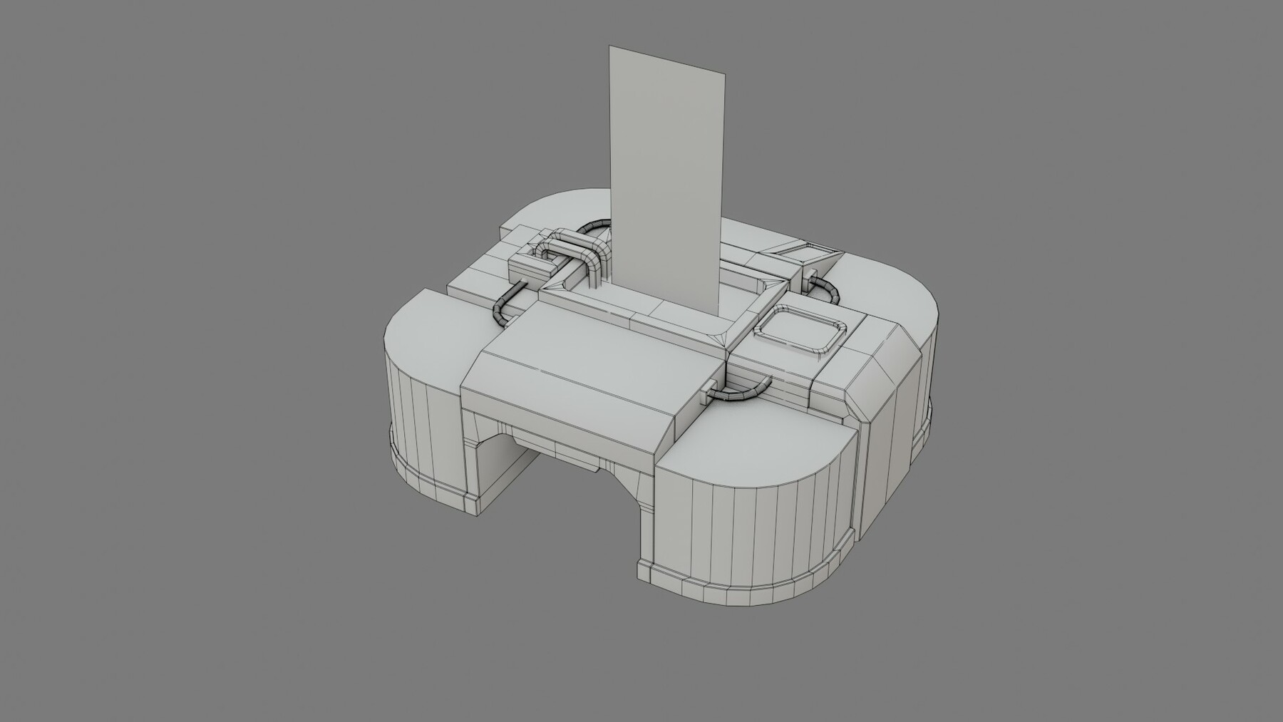 ArtStation - Sci-Fi Control Panel - Low Poly - Game Ready - PBR | Game ...