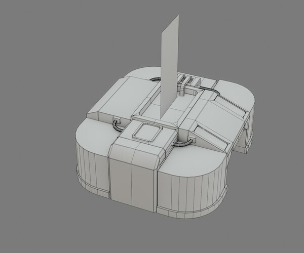 ArtStation - Sci-Fi Control Panel - Low Poly - Game Ready - PBR | Game ...