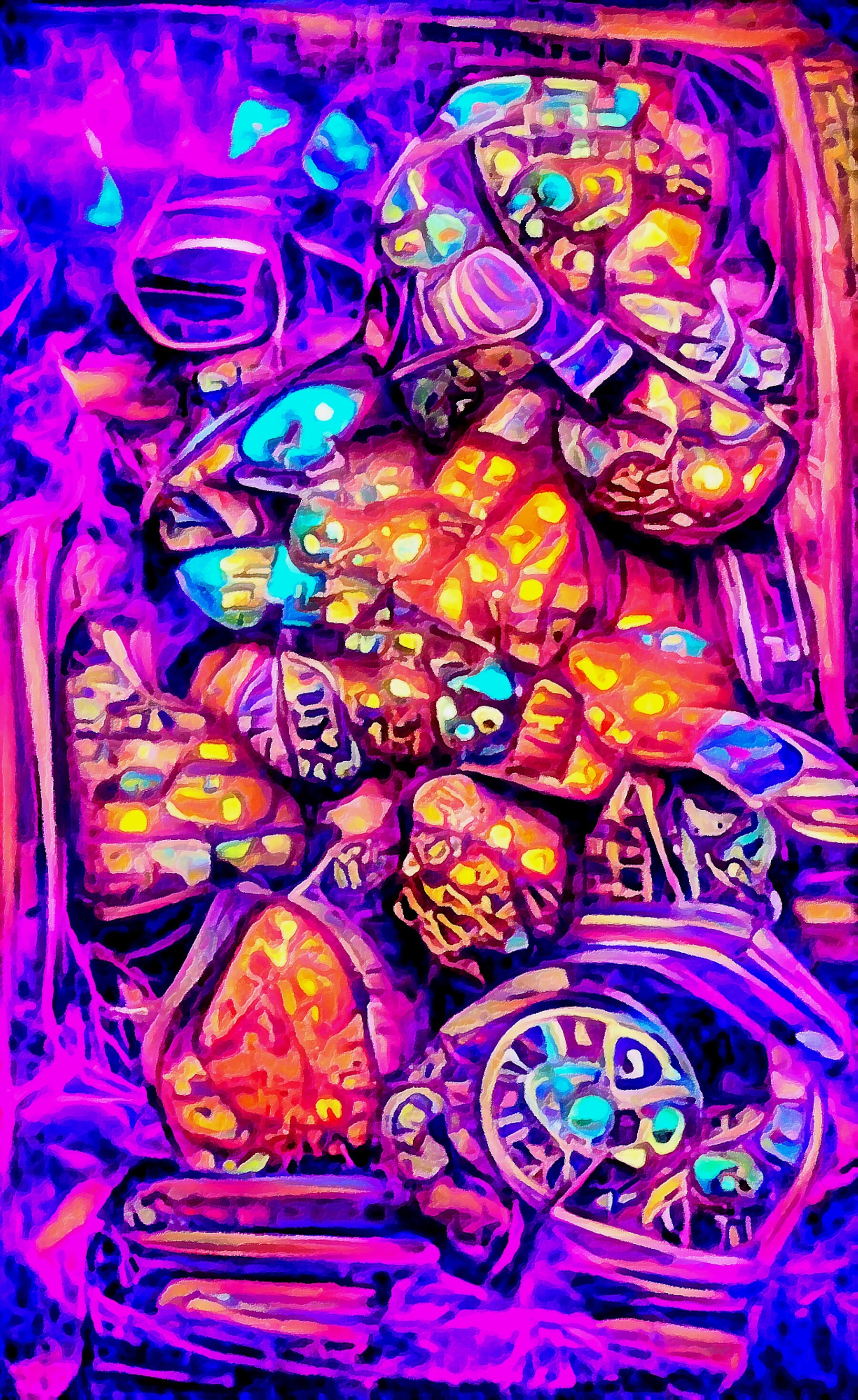 ArtStation - GemeStone Treasure Pack 900 jpg background for nft maker ...