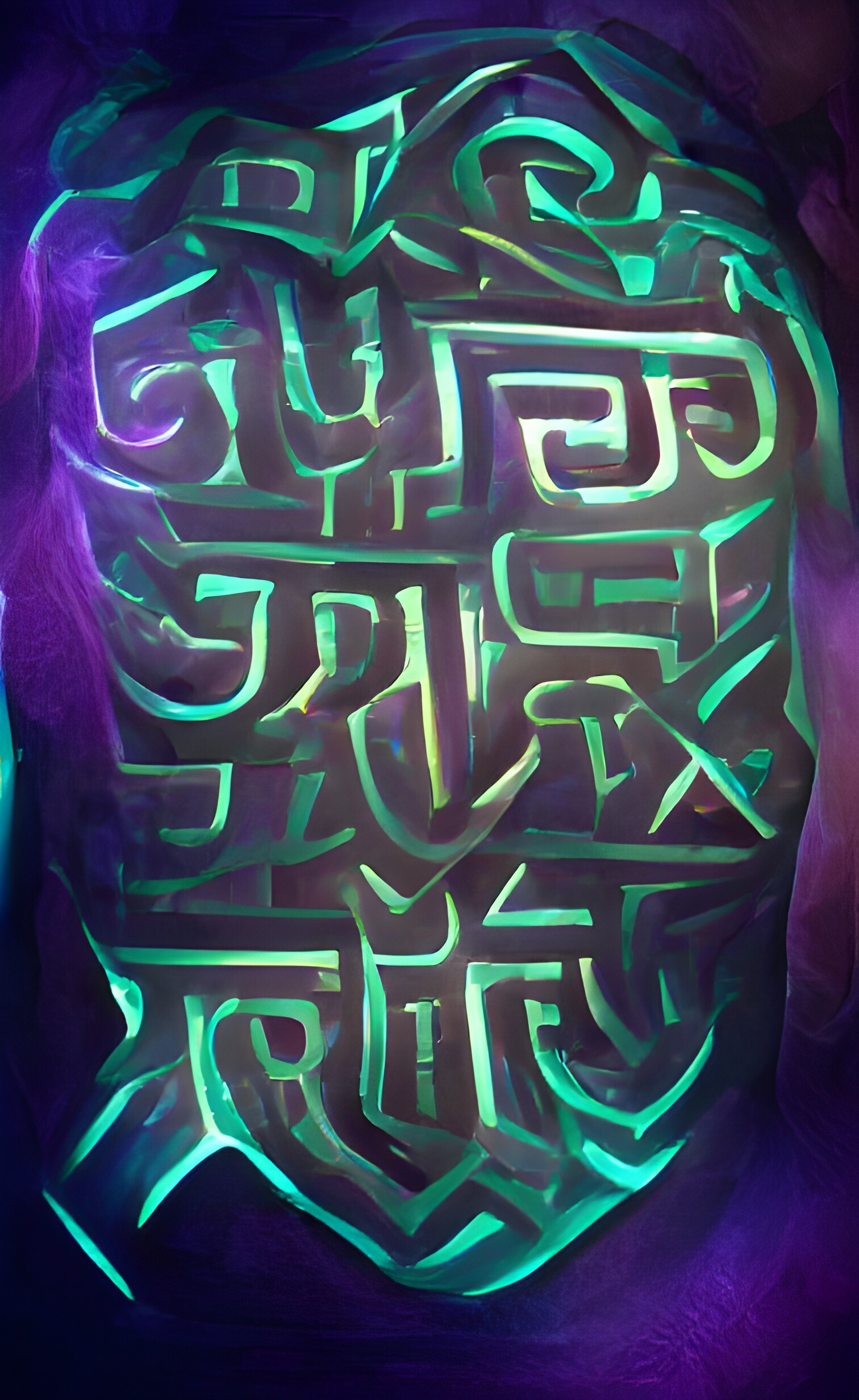 ArtStation - 500 Rune and Glyph matrix style 500 image pack background ...