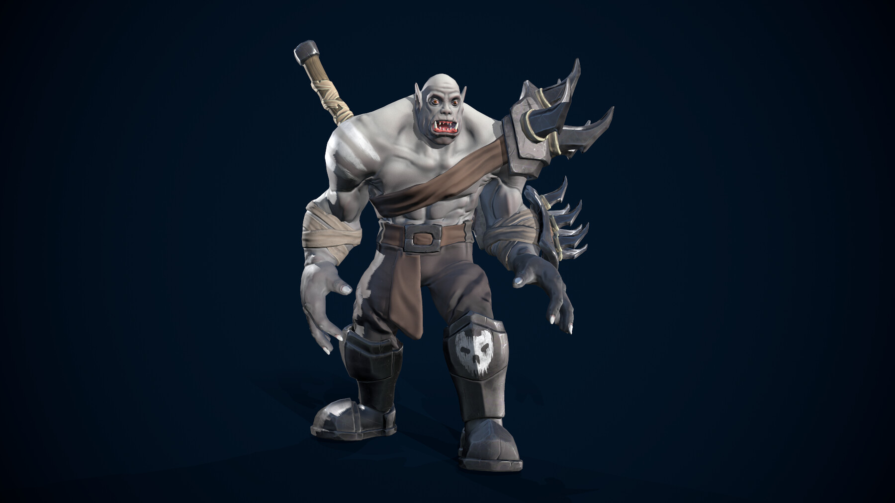 ArtStation - Orc - Rage of Axe | Game Assets