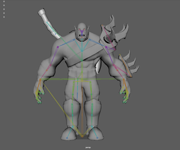 ArtStation - Orc - Rage of Axe | Game Assets