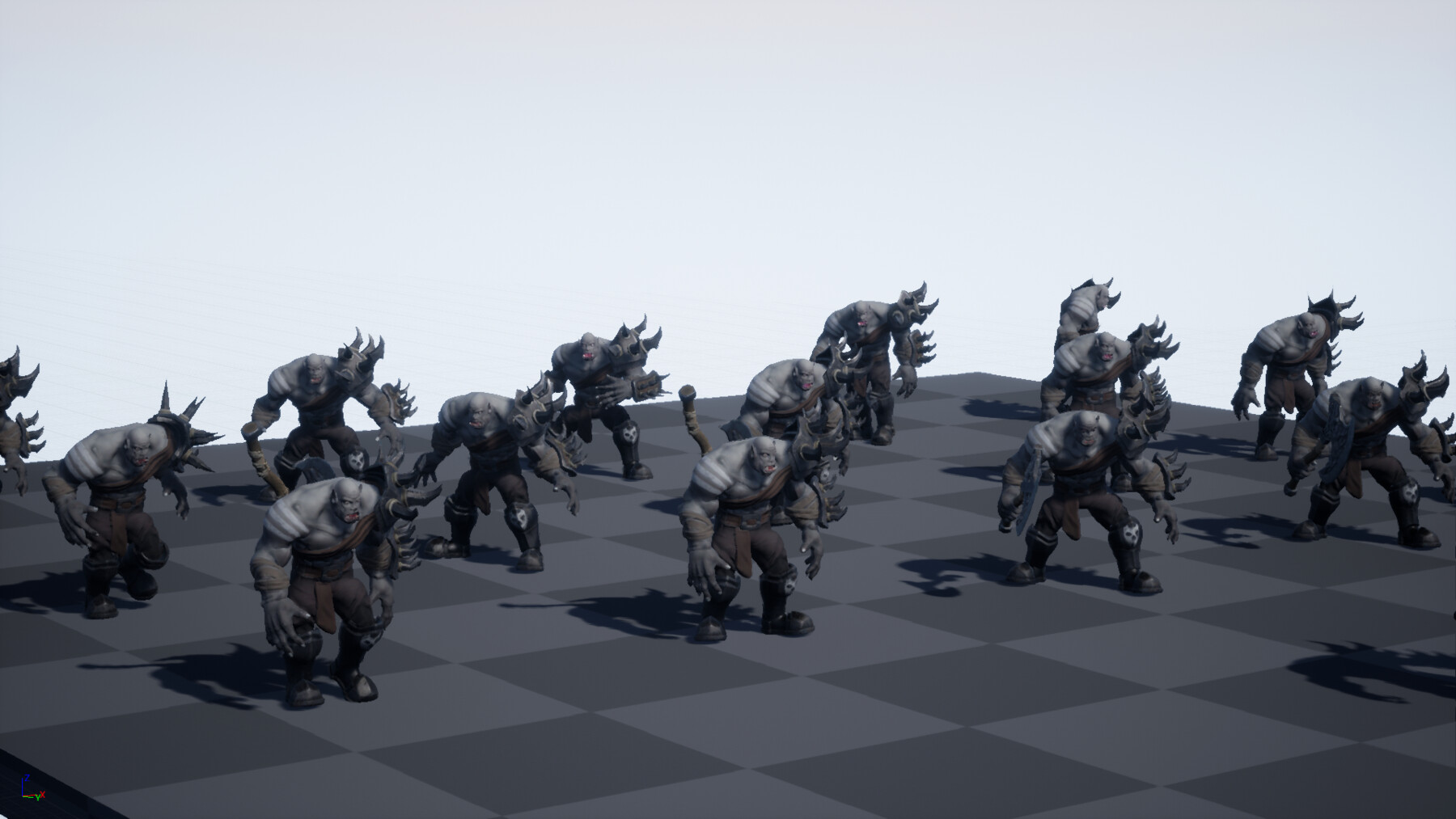 ArtStation - Orc - Rage of Axe | Game Assets