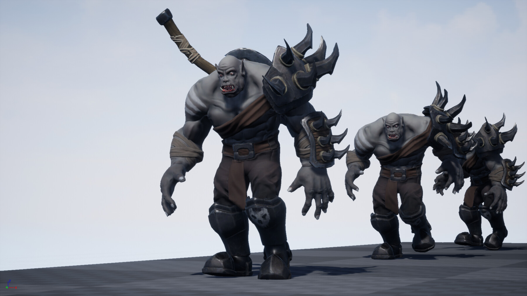 ArtStation - Orc - Rage of Axe | Game Assets