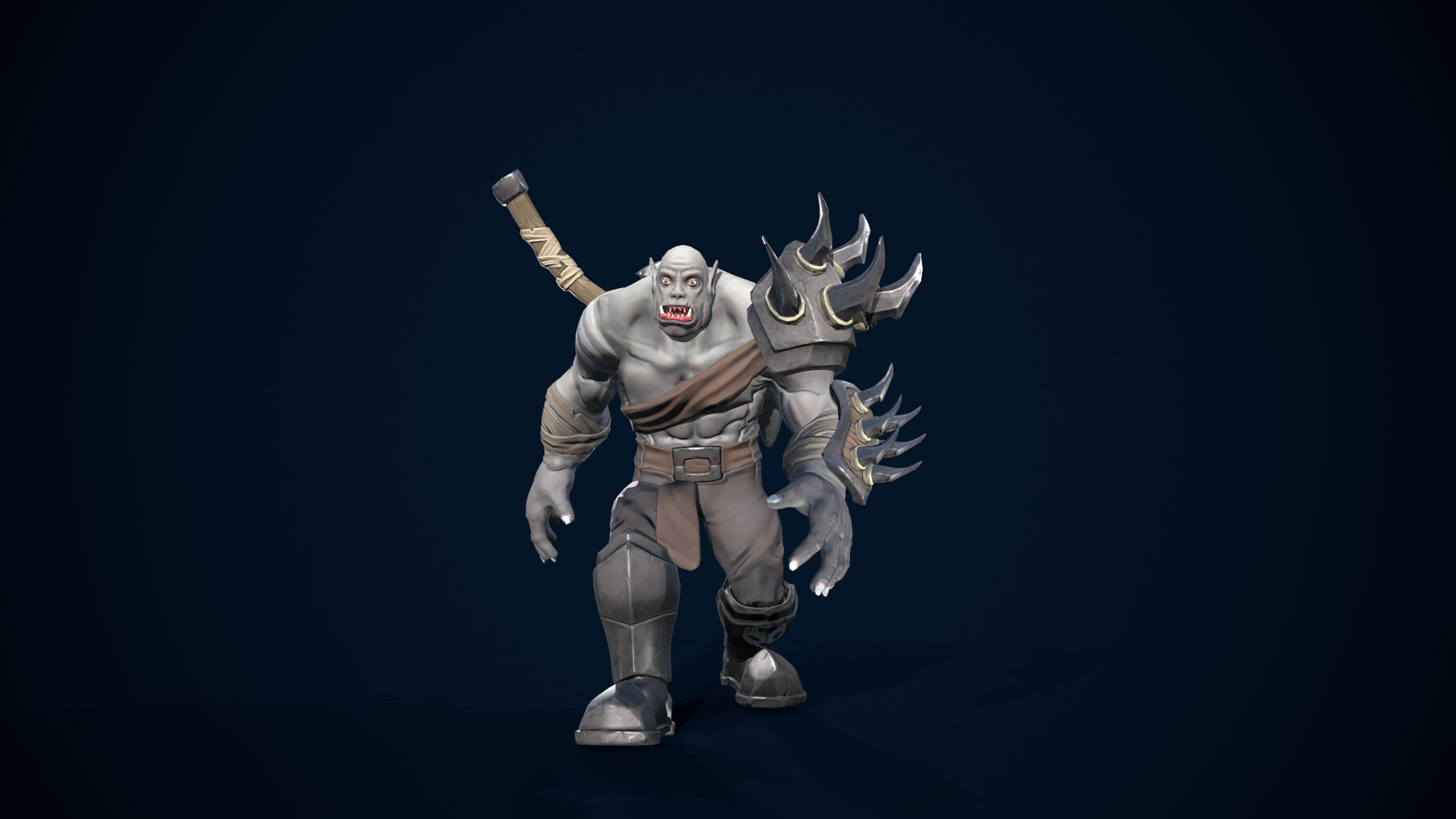 ArtStation - Orc - Rage of Axe | Game Assets