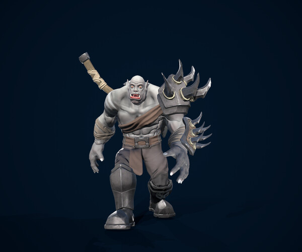 ArtStation - Orc - Rage of Axe | Game Assets