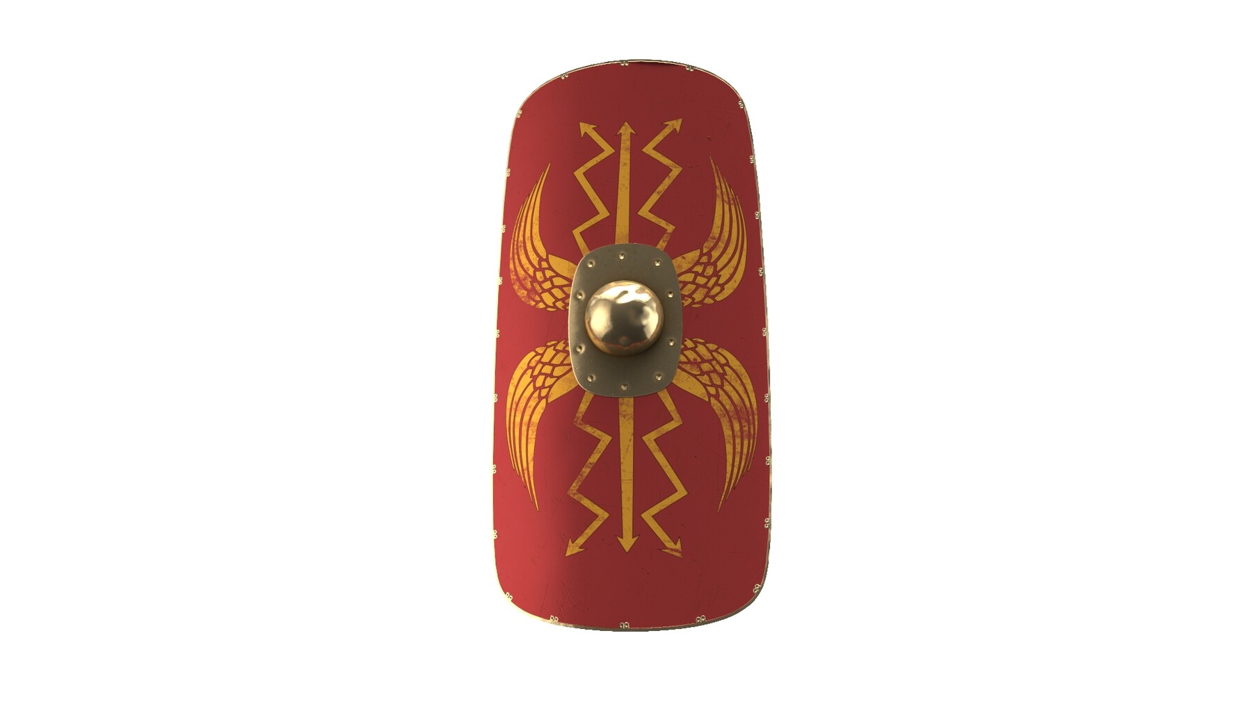 ArtStation - Scutum, Roman shield | Game Assets