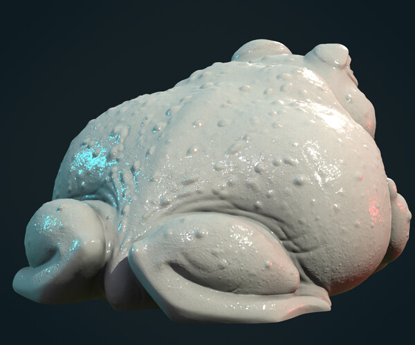 ArtStation - Fat Toad Frog | Resources