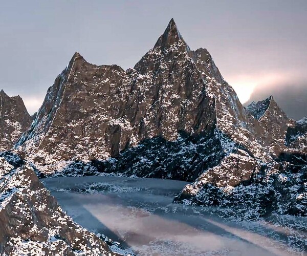 ArtStation - Create Realistic Looking Mountains in Blender | Tutorials ArtStation - Create Realistic Looking Mountains in Blender | Tutorials