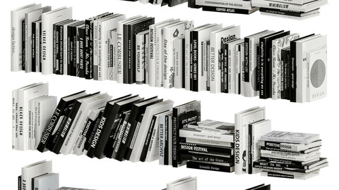 ArtStation - Set of Books 8 - Opened books | Resources