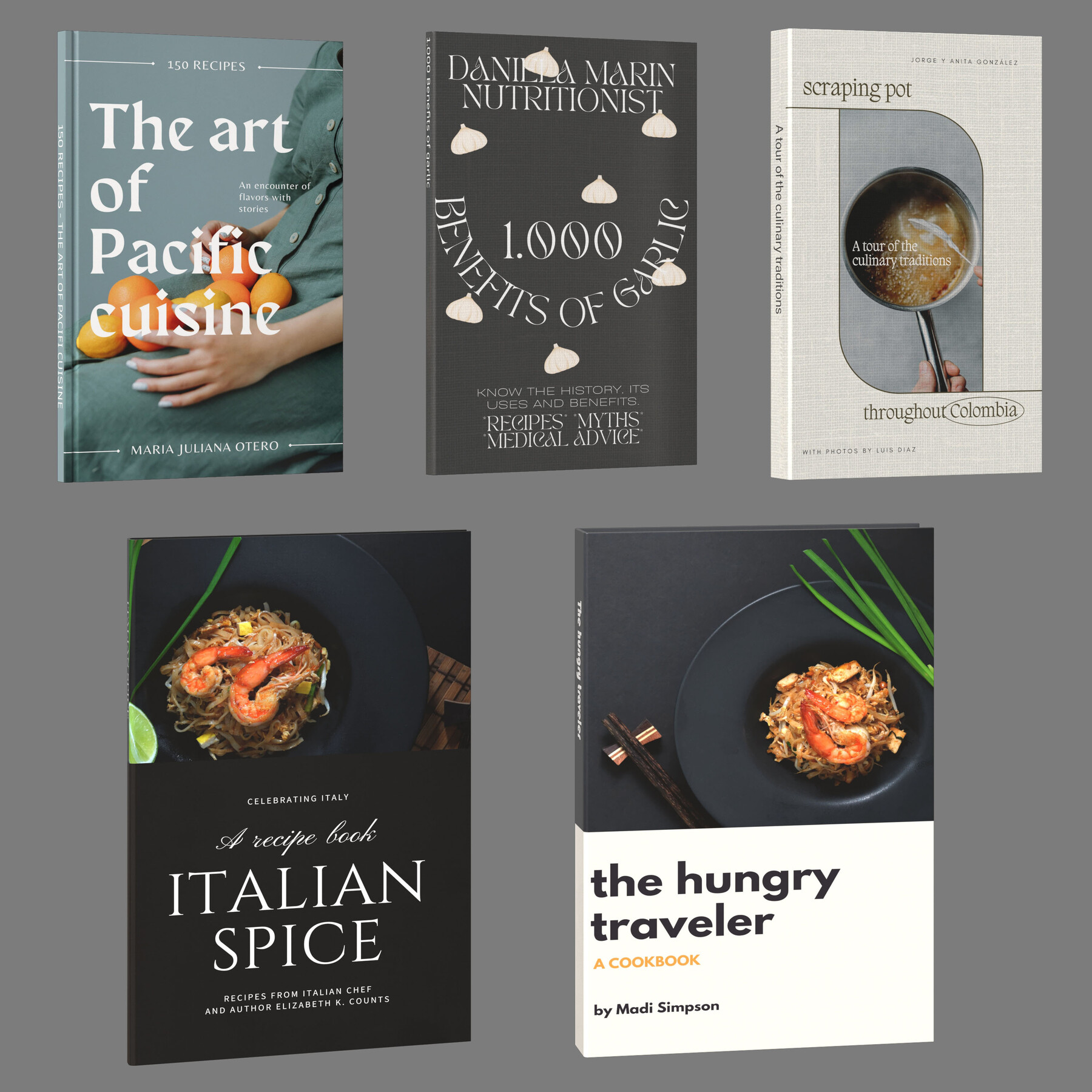 ArtStation - Set of Kitchen Books 07 | Resources