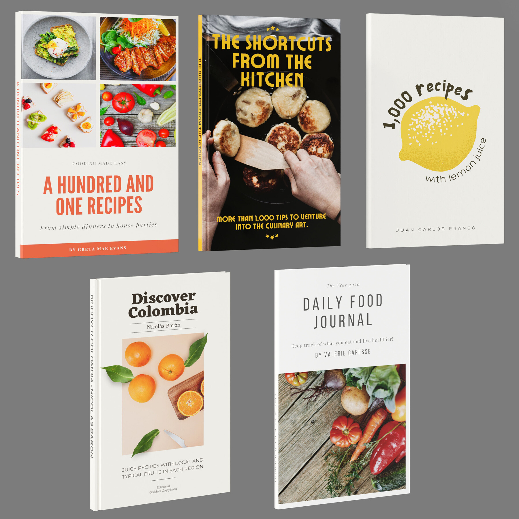 ArtStation - Set of Kitchen Books 07 | Resources