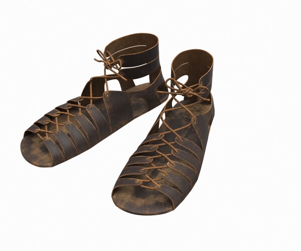 ArtStation - Roman legionary shoes | Game Assets