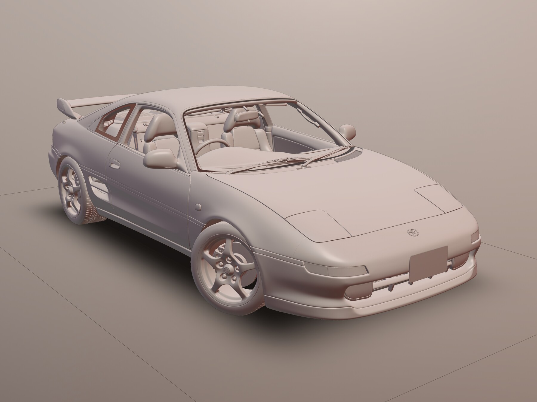 ArtStation - toyota mr2 1991 | Resources
