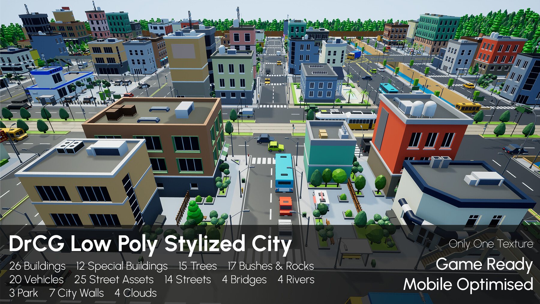 ArtStation - City Asset Pack for Unity Game Engine (Toon, Stylized ...