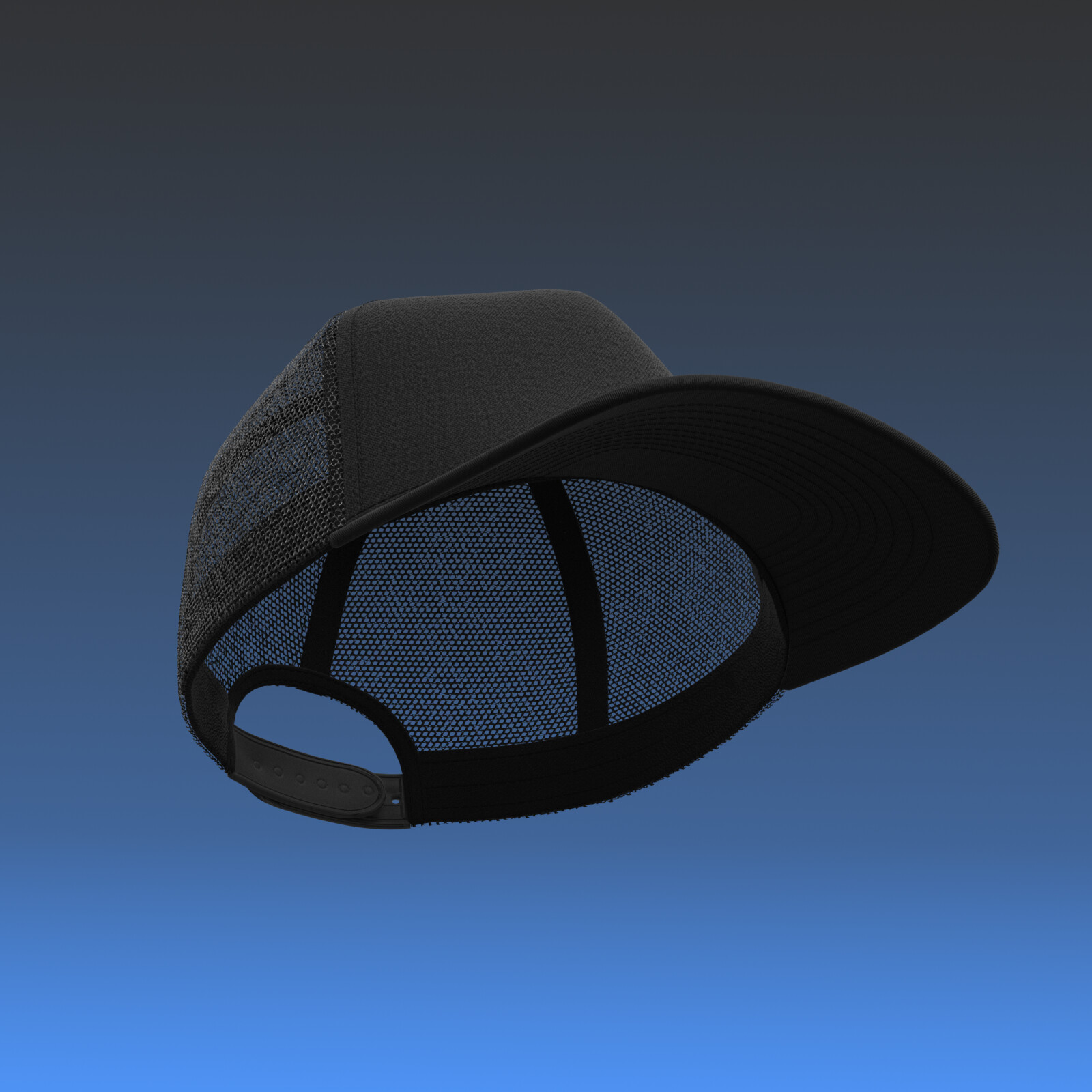 ArtStation - Baseball Cap Trucker (MD/ Clo3d zprj project + fbx +obj ...