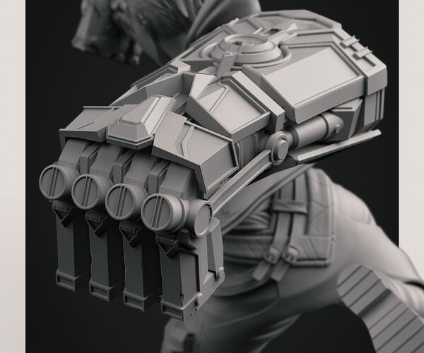 ArtStation - Arcane Vi 3D Print Ready STL Files | Resources