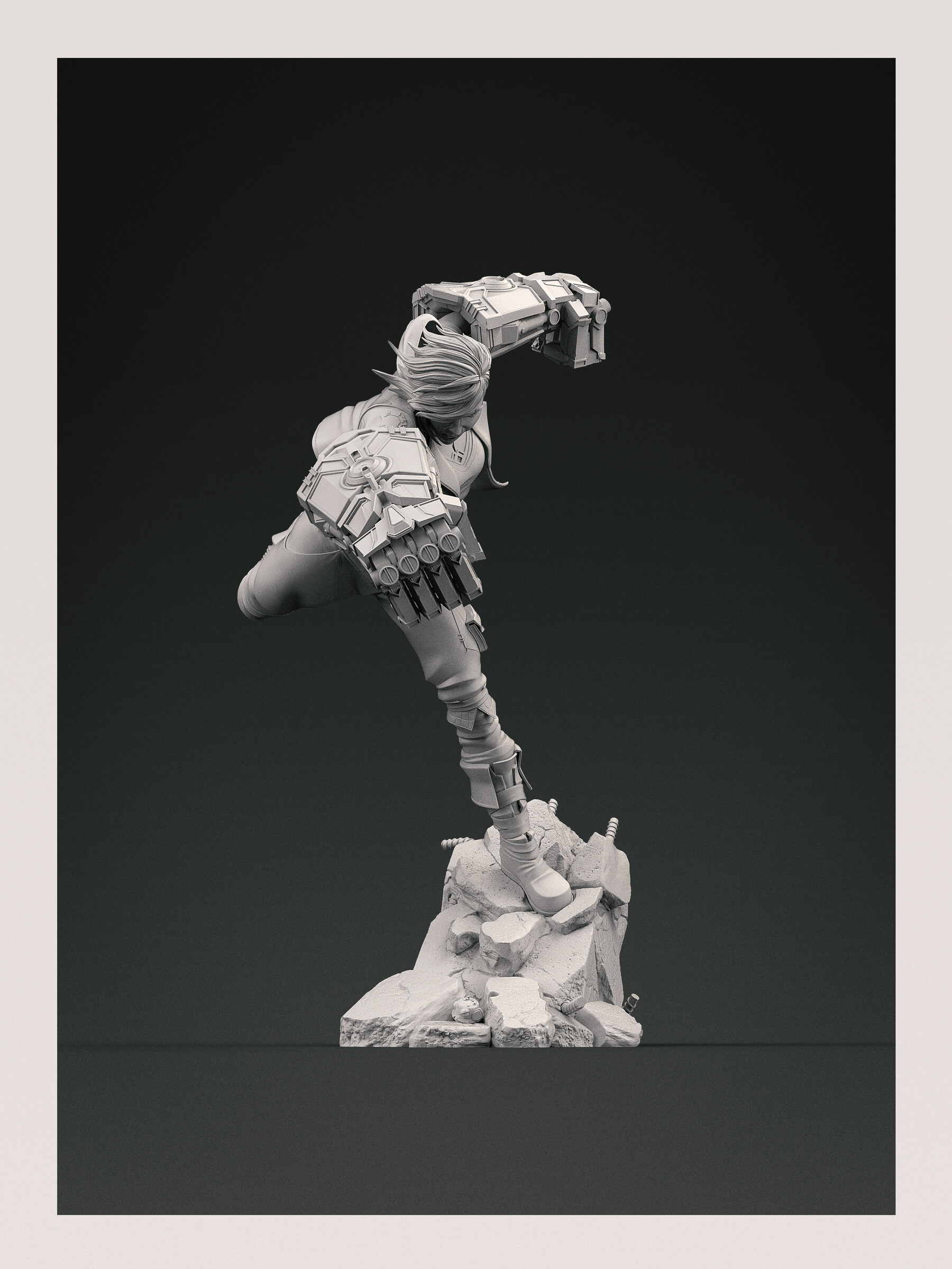 ArtStation - Arcane Vi 3D Print Ready STL Files | Resources