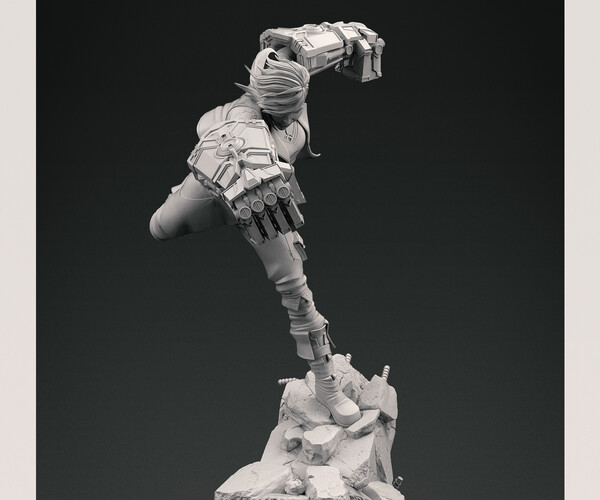 ArtStation - Arcane Vi 3D Print Ready STL Files | Resources