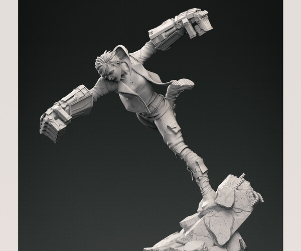 ArtStation - Arcane Vi 3D Print Ready STL Files | Resources