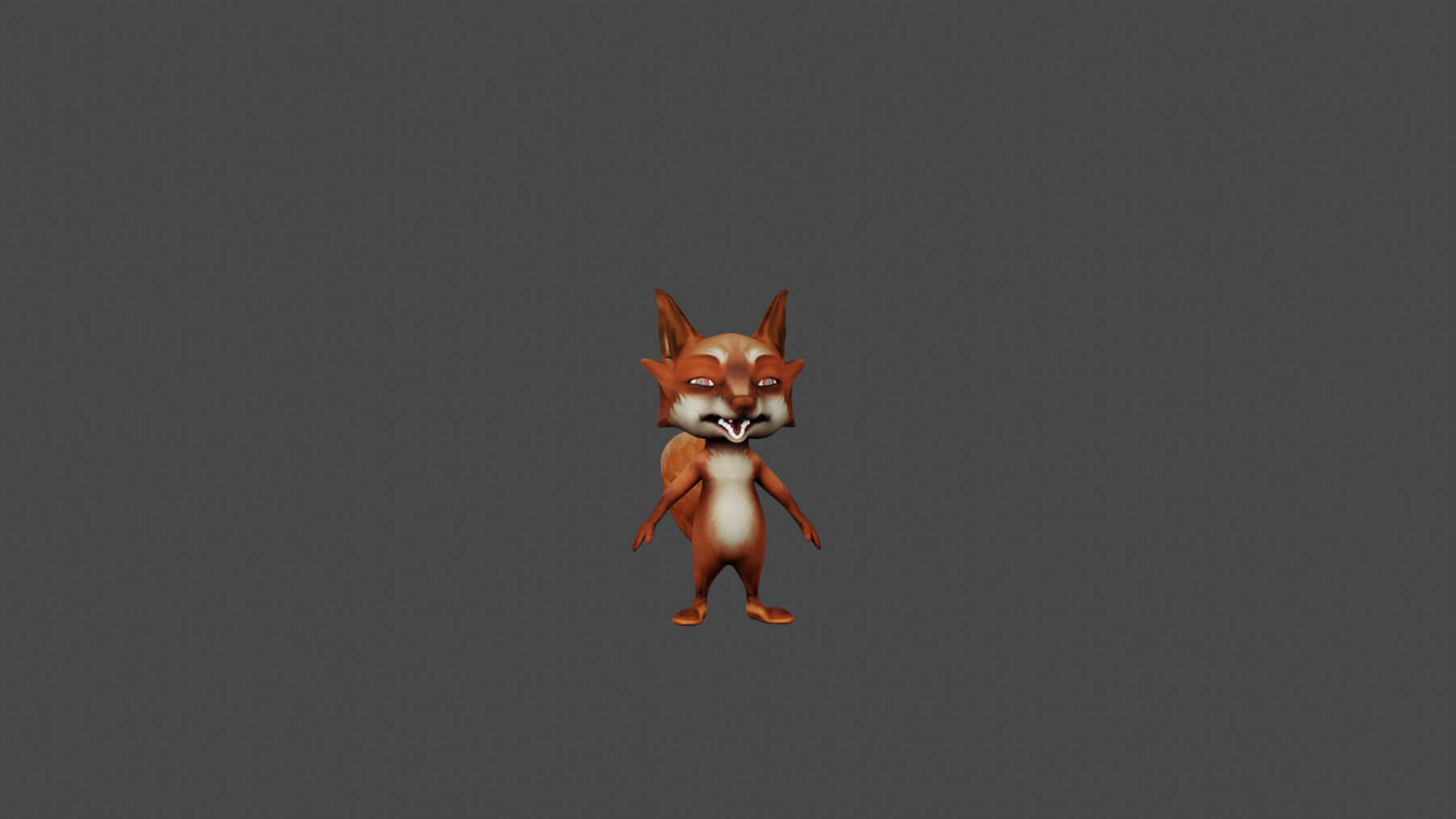 ArtStation - Rigged Fat Fox | Game Assets