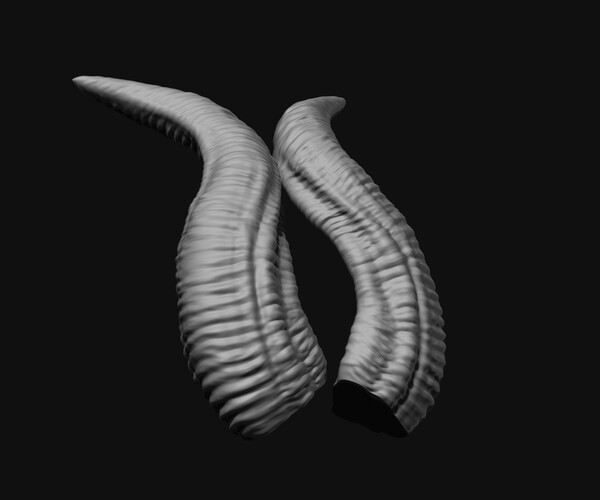 ArtStation - HORNS 3D MODEL FOR PRINT | Resources