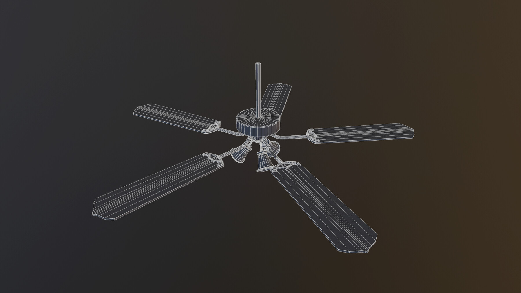 ArtStation - Retro Ceiling Fan | Game Assets