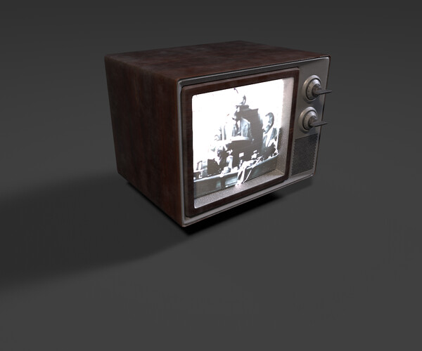 ArtStation - Retro TV | Game Assets