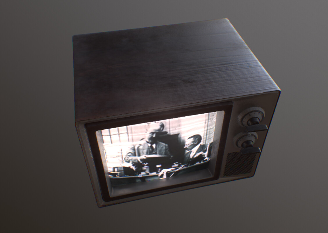 ArtStation - Retro TV | Game Assets