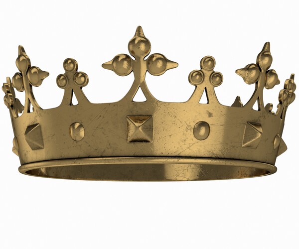 ArtStation - Golden Scratched Crown | Resources