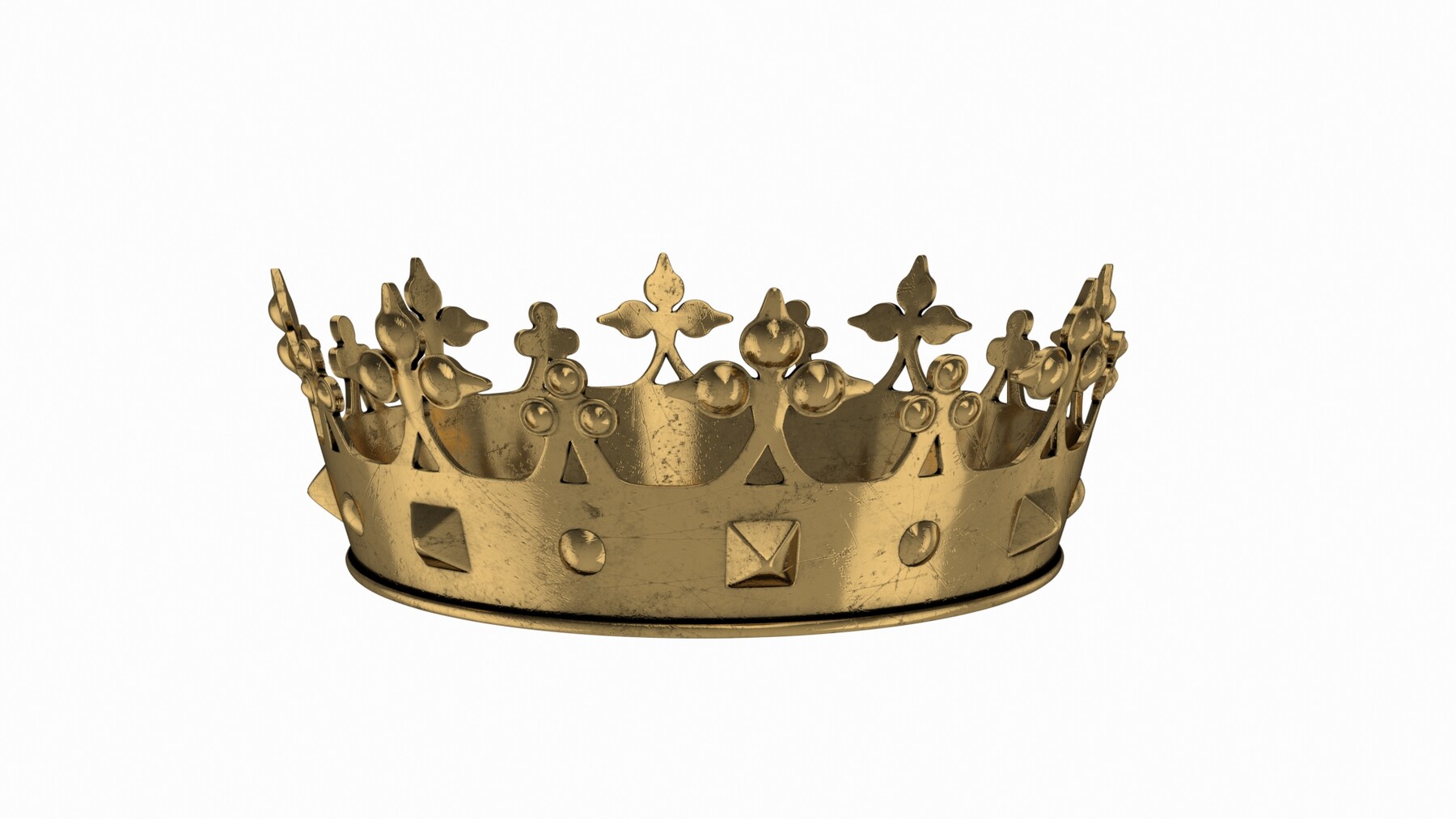 ArtStation - Golden Scratched Crown | Resources