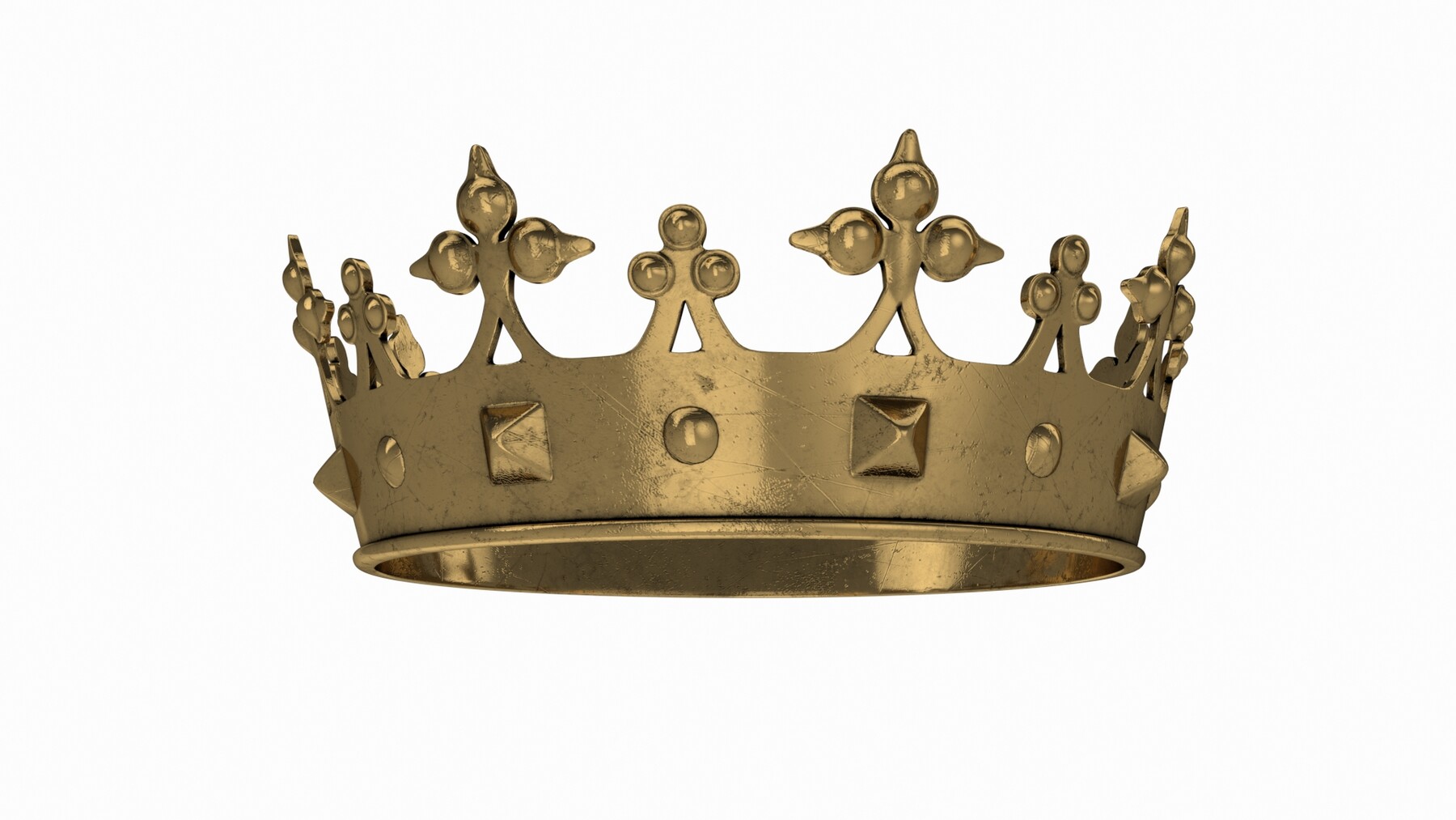 ArtStation - Golden Scratched Crown | Resources