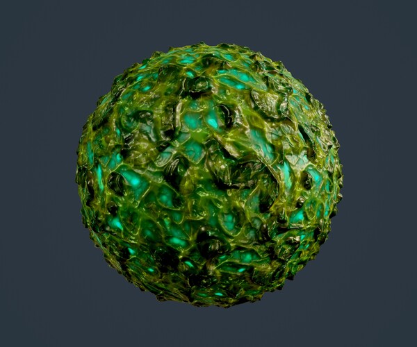 ArtStation - Sci-fi Alien Hazardous Seamless PBR Texture 25 | Game Assets