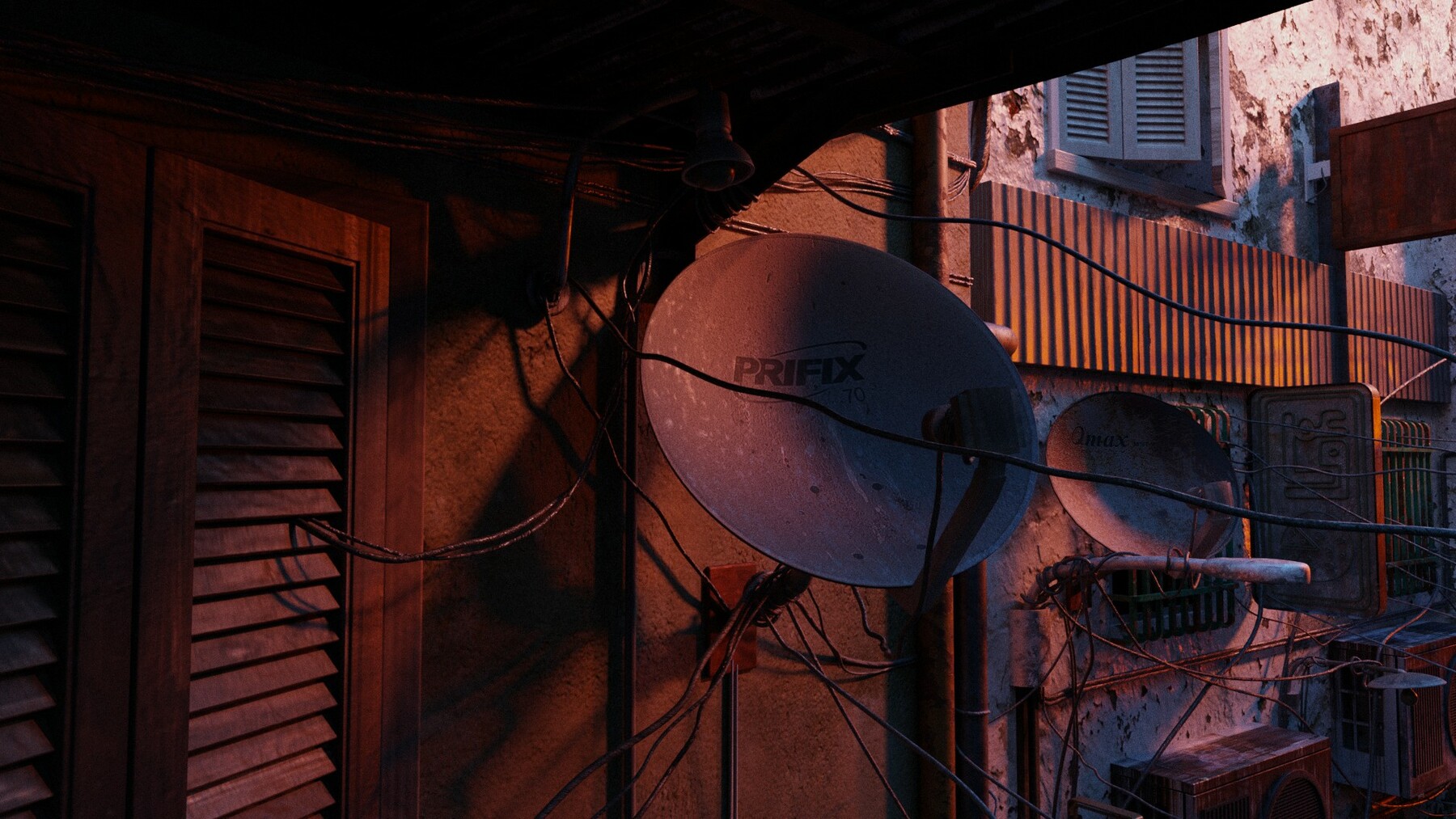 ArtStation - Cairo Streets - Day and Night - Animated Neon Signs - Egyptian Cyberpunk - Unreal ...