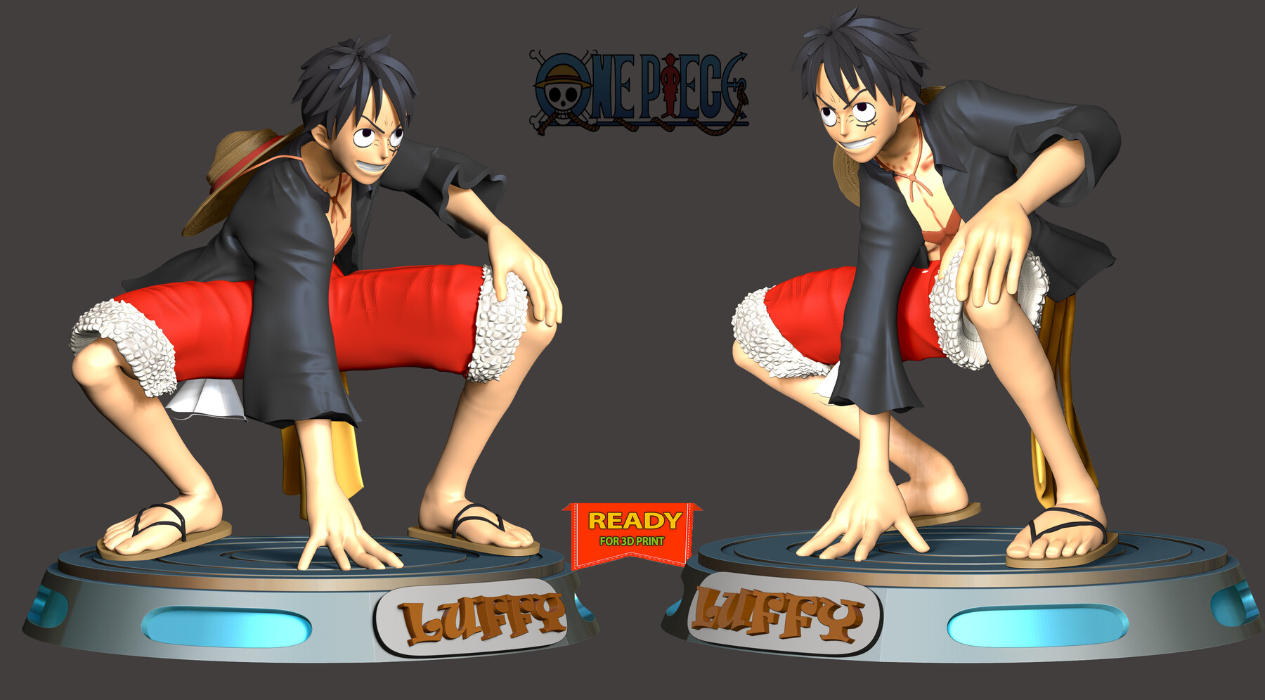 ArtStation - Monkey D. Luffy - One Piece | Resources
