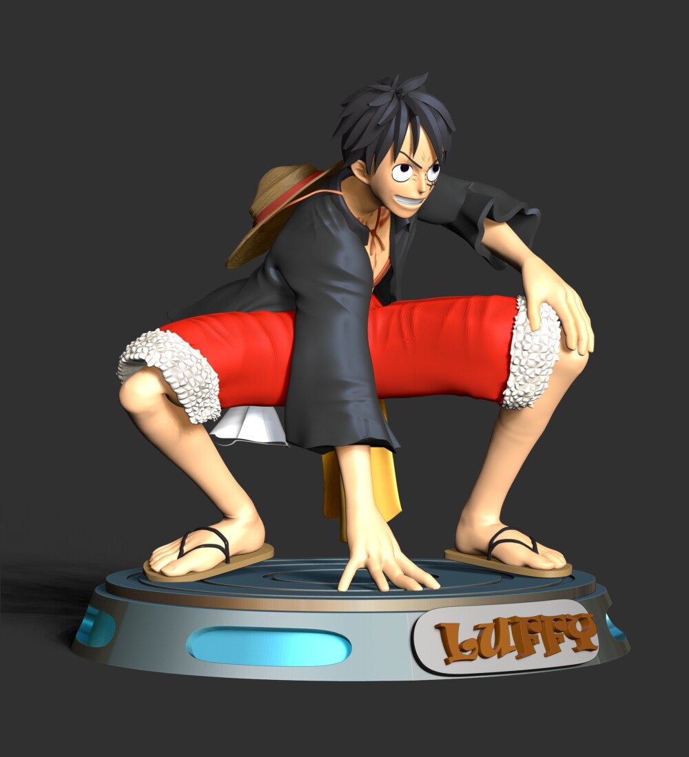 ArtStation - Monkey D. Luffy - One Piece | Resources