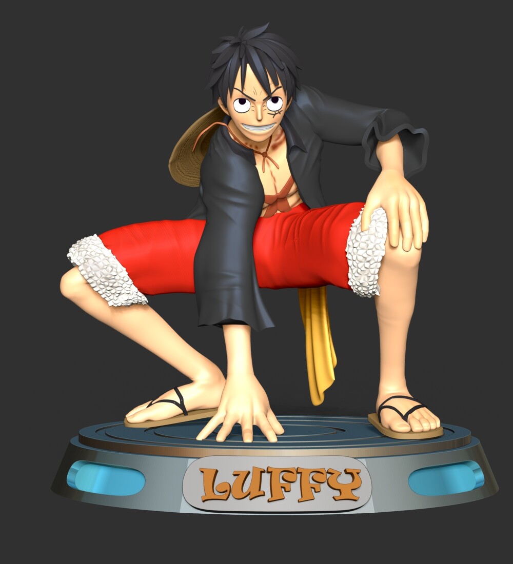 ArtStation - Monkey D. Luffy - One Piece | Resources