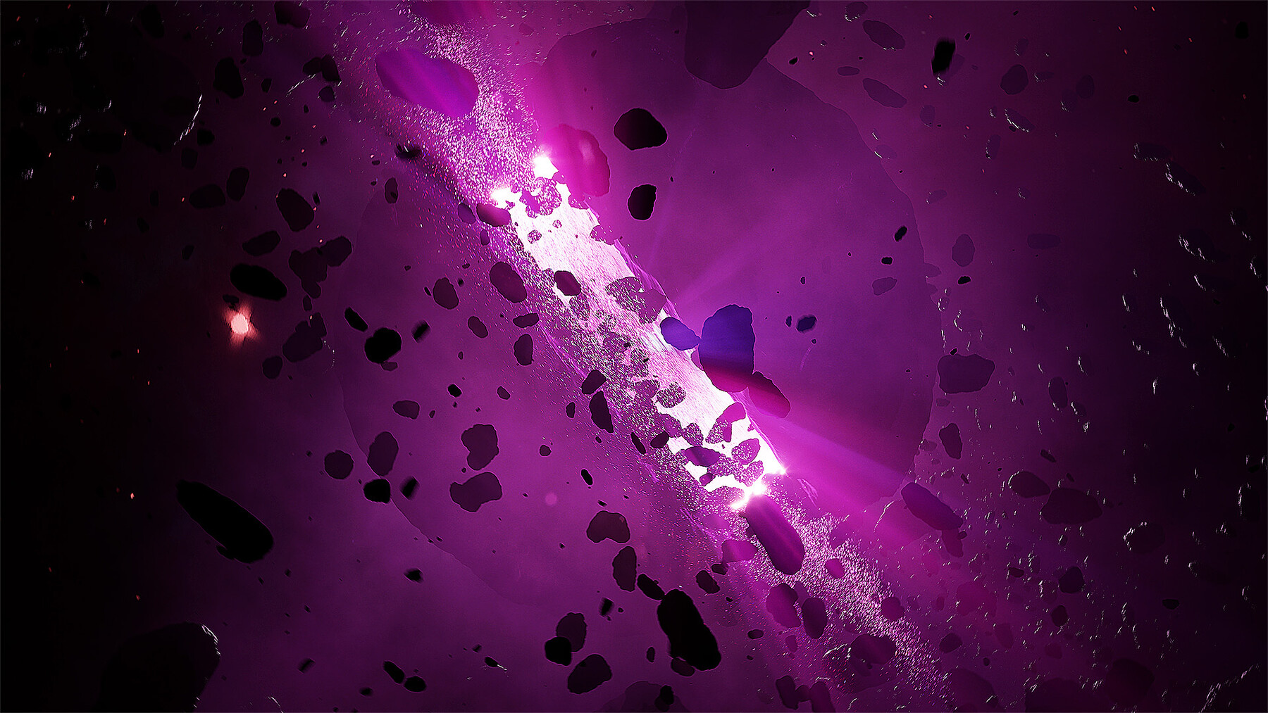 ArtStation - Planet Destruction Space Scene in Unreal Engine 5 | Game ...