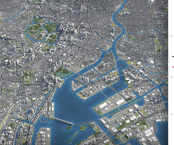 ArtStation - Tokyo - 3D city model | Resources