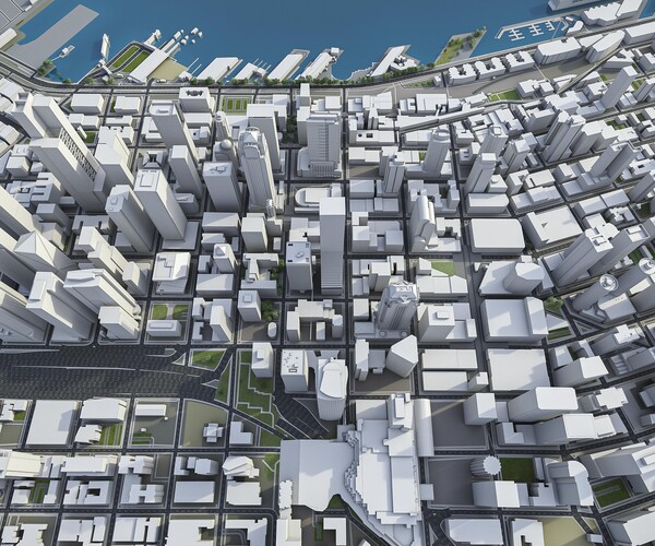 ArtStation - Seattle - 3D city model | Resources