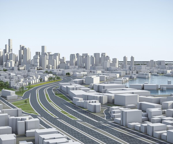 ArtStation - Seattle - 3D city model | Resources